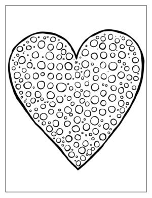 15 Free Small Hearts Coloring Pages (PDF Printables) - Freentable
