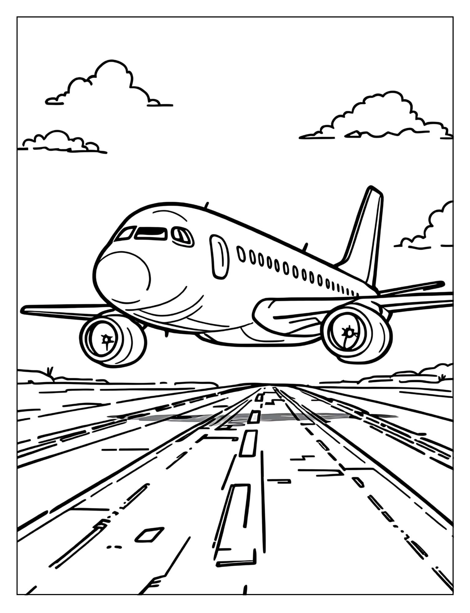15 Airplane Coloring Pages (Free PDF Printables) - Freentable