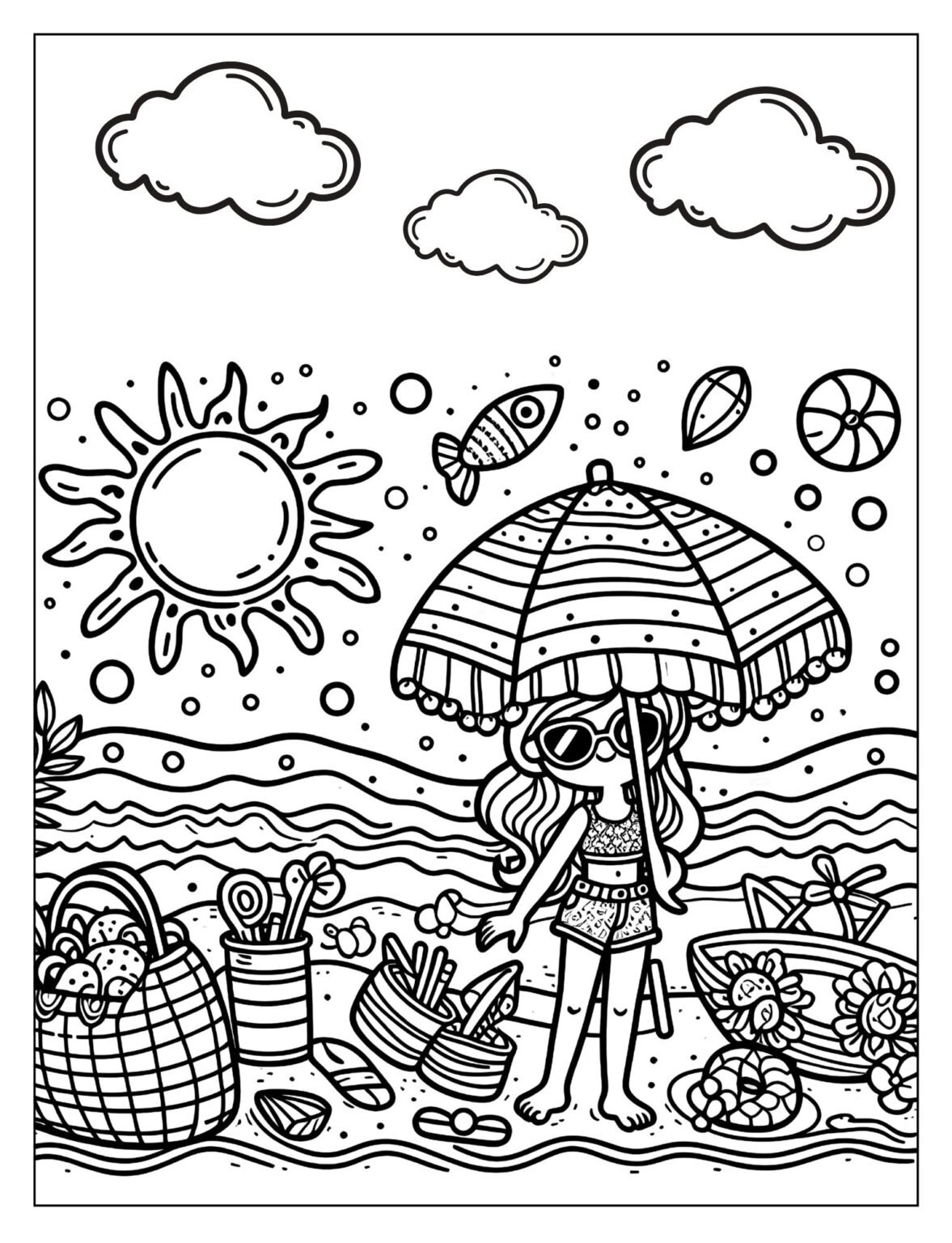 Free Coloring Pages For All Ages (Free PDF Printables) - Freentable