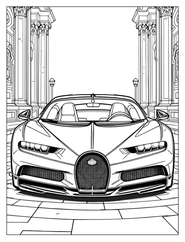 15 Bugatti Coloring Pages (Free PDF Printables) - Freentable