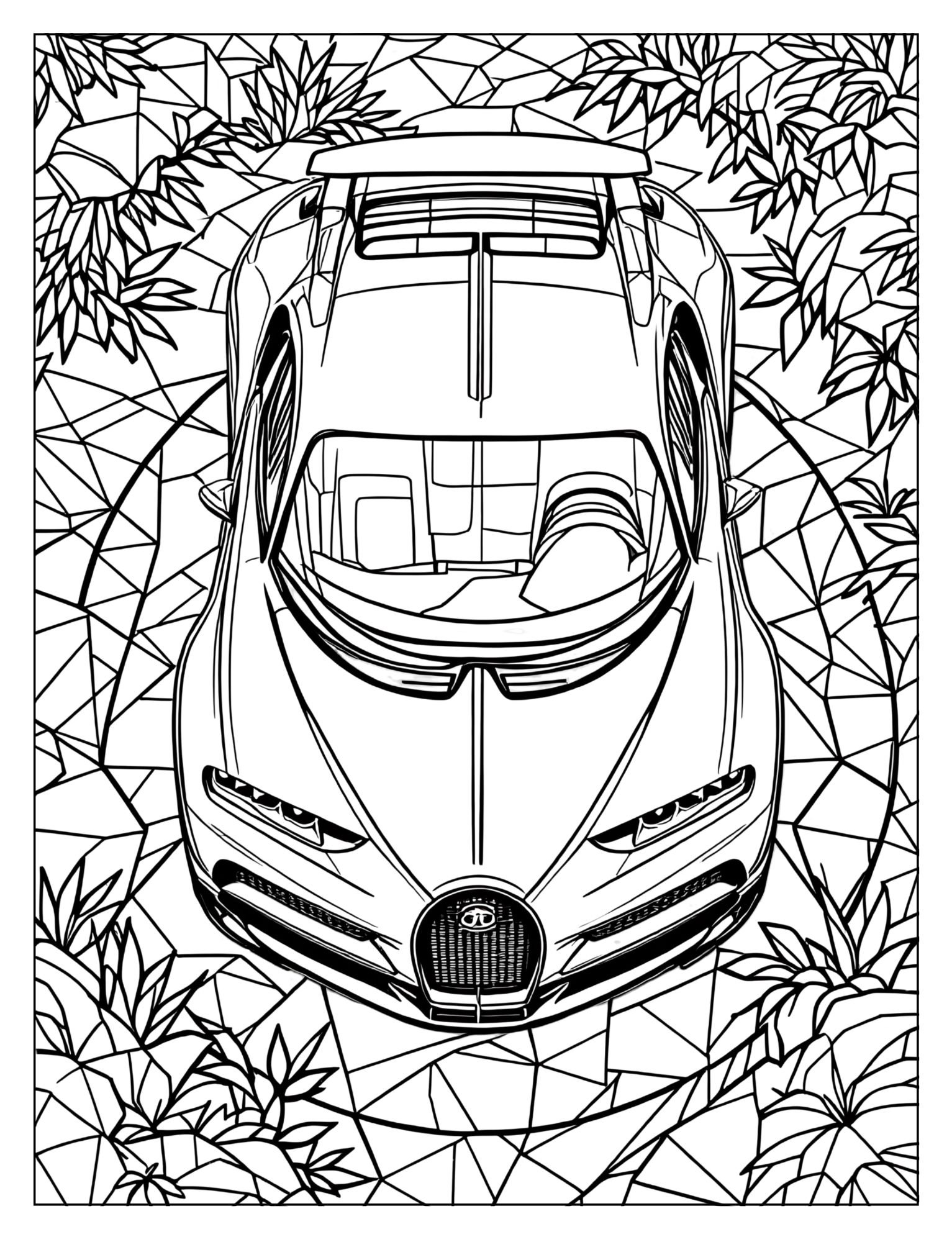 15 Bugatti Coloring Pages (Free PDF Printables) - Freentable