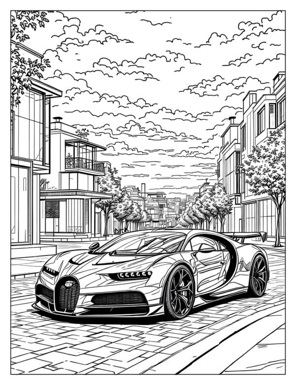 15 Bugatti Coloring Pages (Free PDF Printables) - Freentable