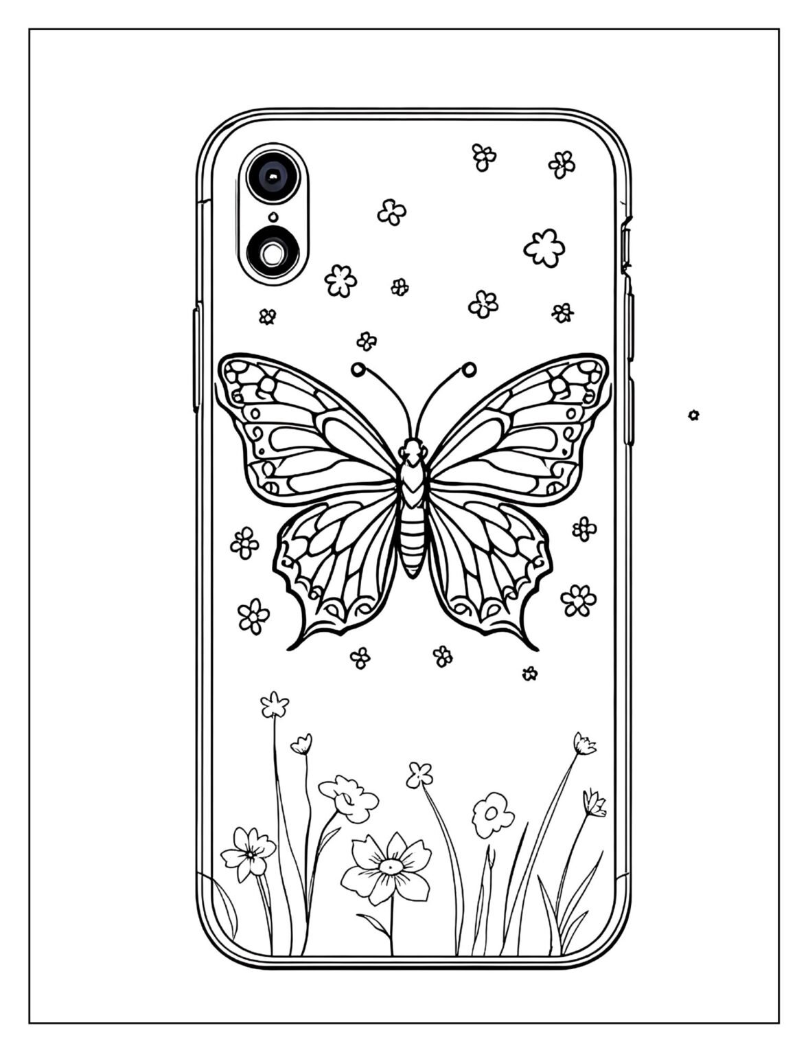 15 Free Phone Case Coloring Pages (PDF Printables) - Freentable