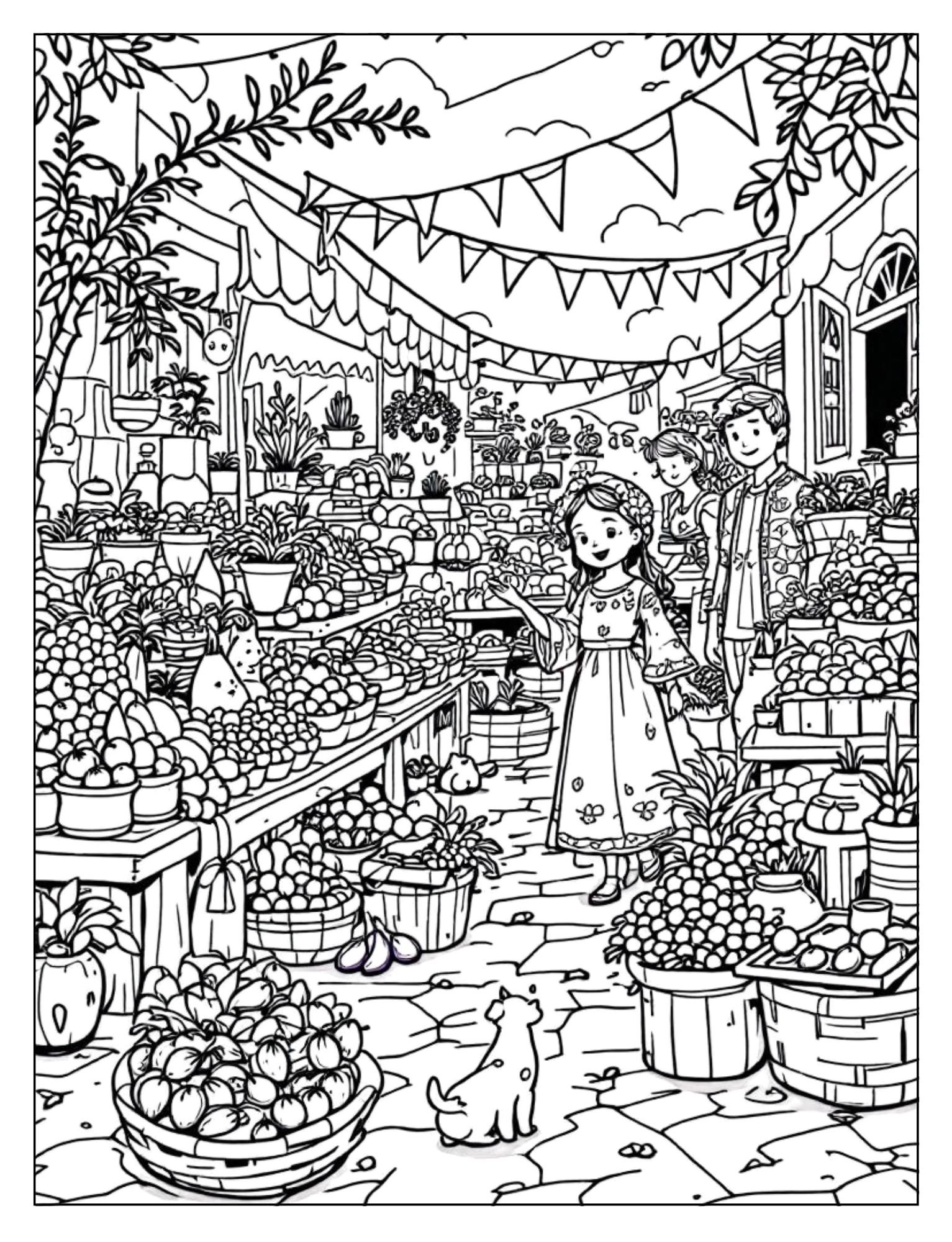 15 Free Peruvian Coloring Pages (PDF Printables) - Freentable