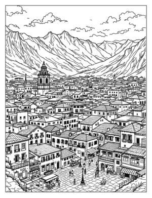 15 Free Peruvian Coloring Pages (PDF Printables) - Freentable