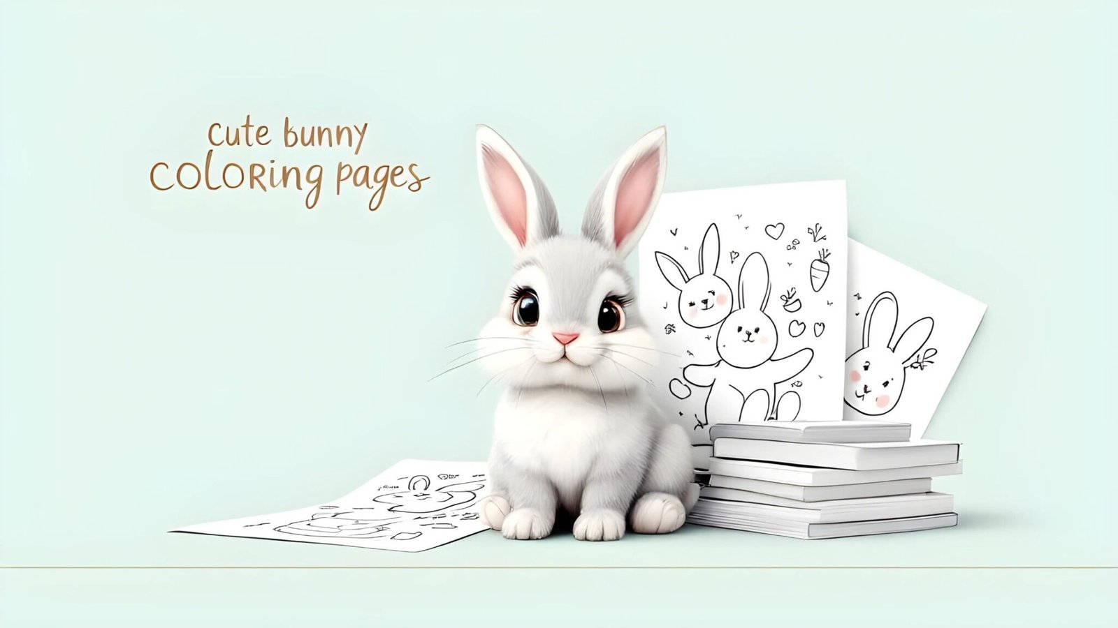 15 Free Cute Bunny Coloring Pages (PDF Printables) - Freentable