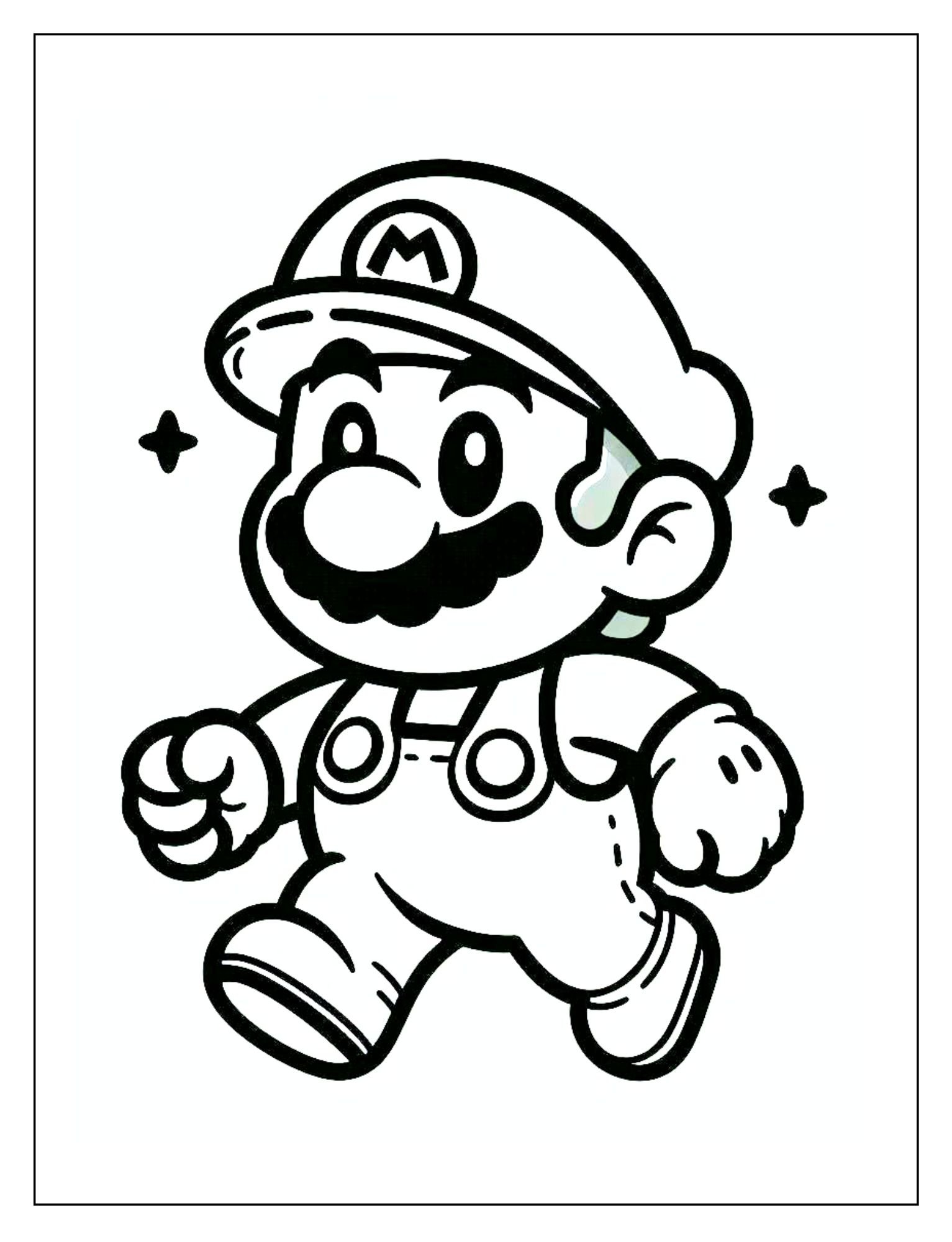 Super Mario Coloring Pages – 16 Free Printable Designs for Fans of All ...