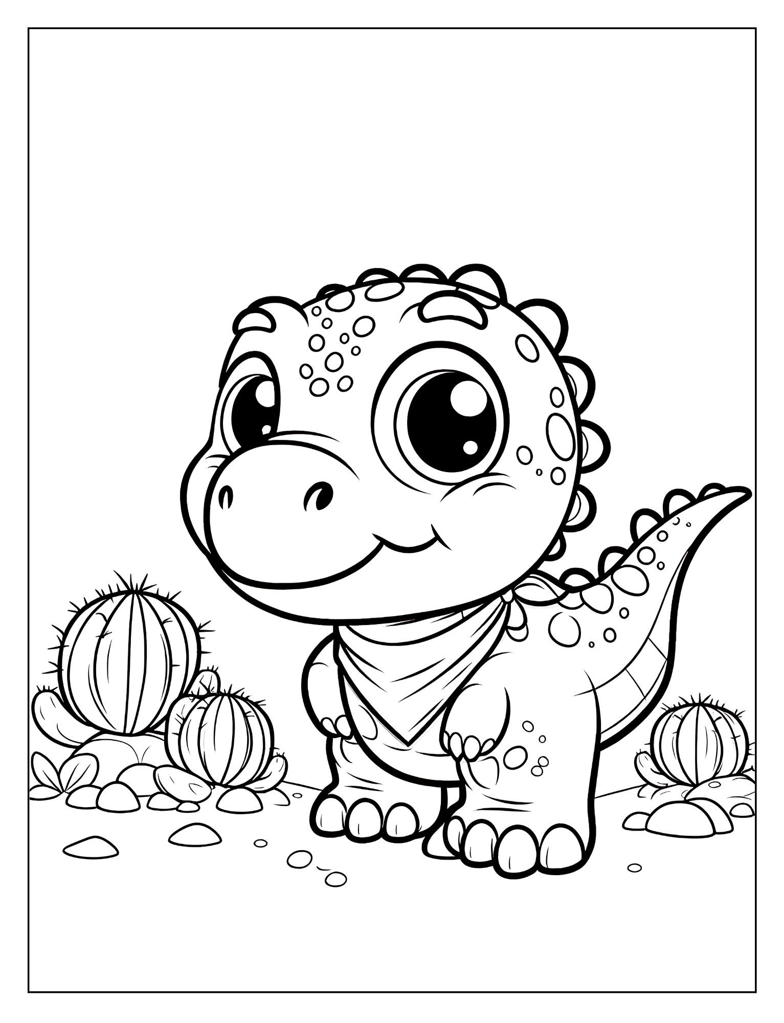 17 Dinosaur Coloring Pages – Free Designs for a Prehistoric Adventure ...