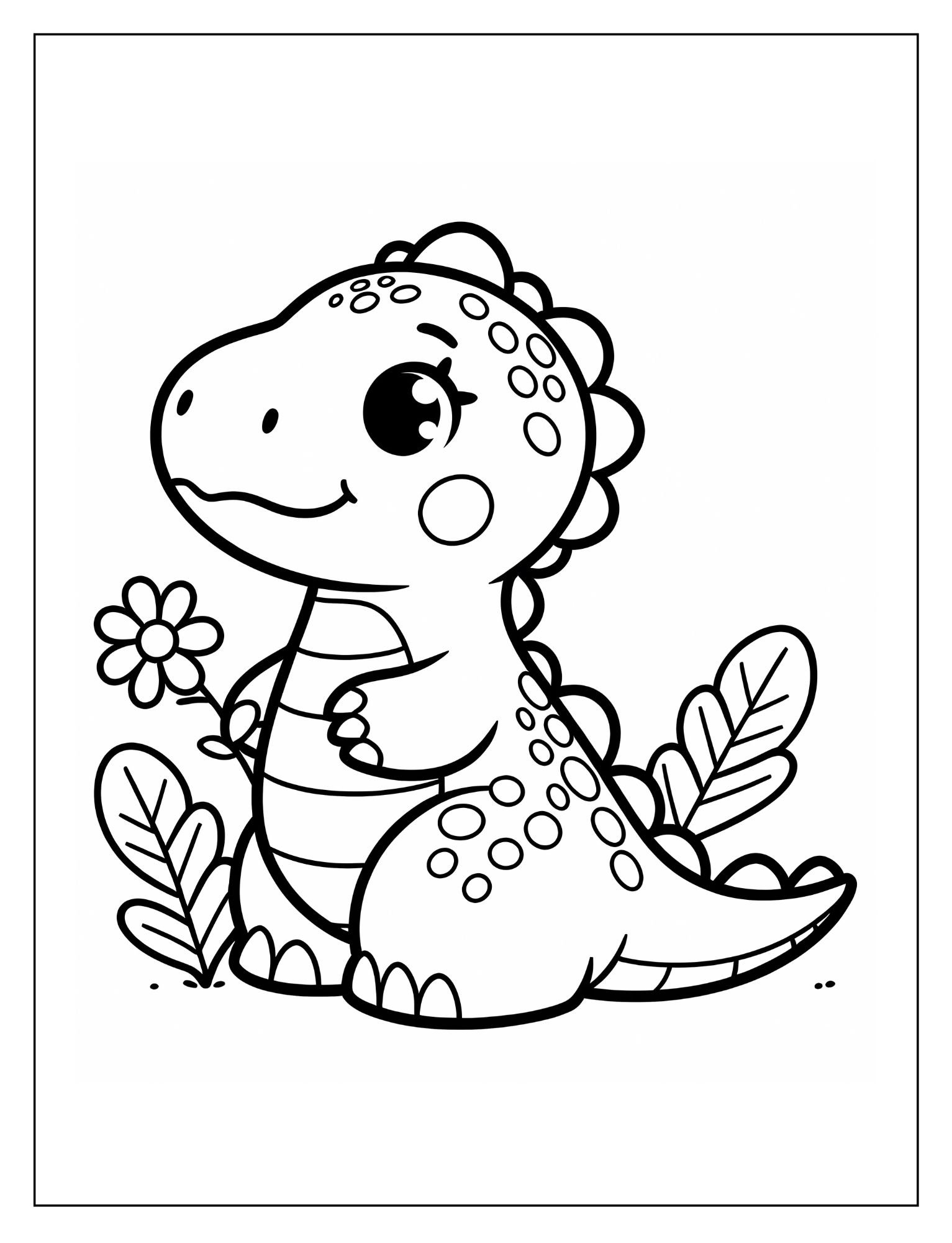 17 Dinosaur Coloring Pages – Free Designs for a Prehistoric Adventure ...
