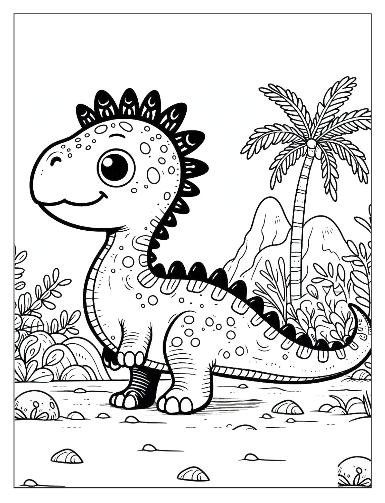 17 Dinosaur Coloring Pages – Free Designs for a Prehistoric Adventure ...