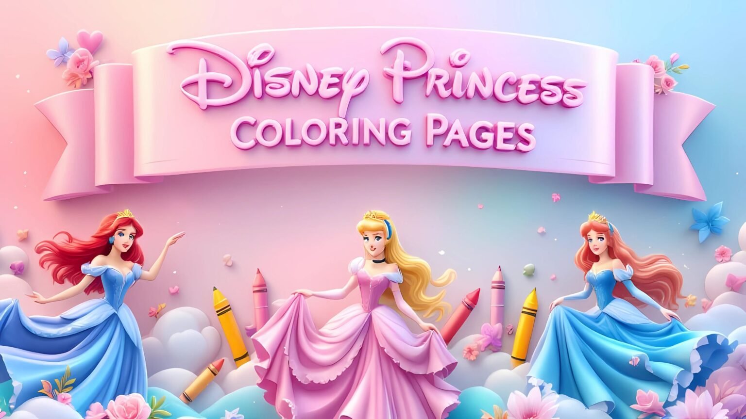 16 Disney Princess Coloring Pages – 16 Free Designs for Magical ...