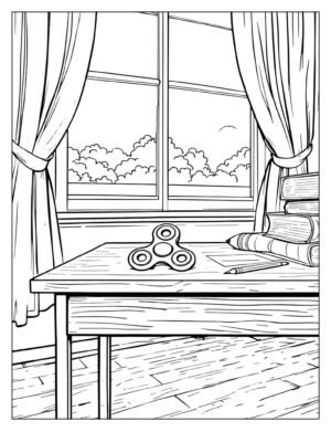 15 Free Fidget Spinner Coloring Pages (PDF Printables) - Freentable