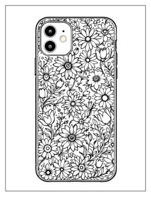 15 Free Phone Case Coloring Pages (PDF Printables) - Freentable