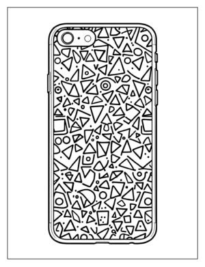 15 Free Phone Case Coloring Pages (PDF Printables) - Freentable