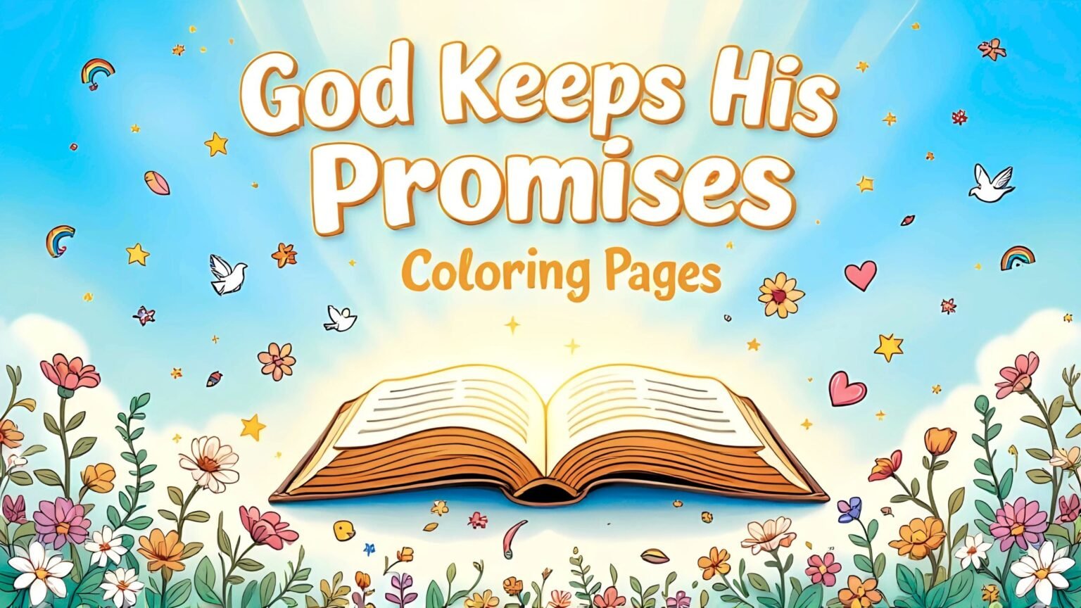 15 Free God Keeps His Promises Coloring Pages (PDF Printables) - Freentable