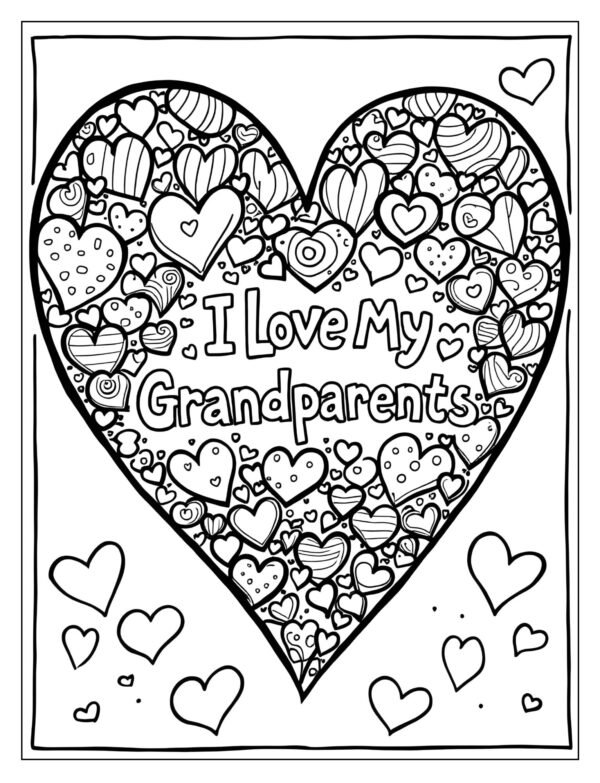 15 Free Grandparents Day Coloring Pages (PDF Printables) - Freentable