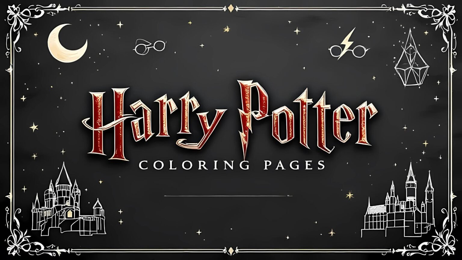 Harry Potter Coloring Pages – 14 Free Printables for Wizards and ...