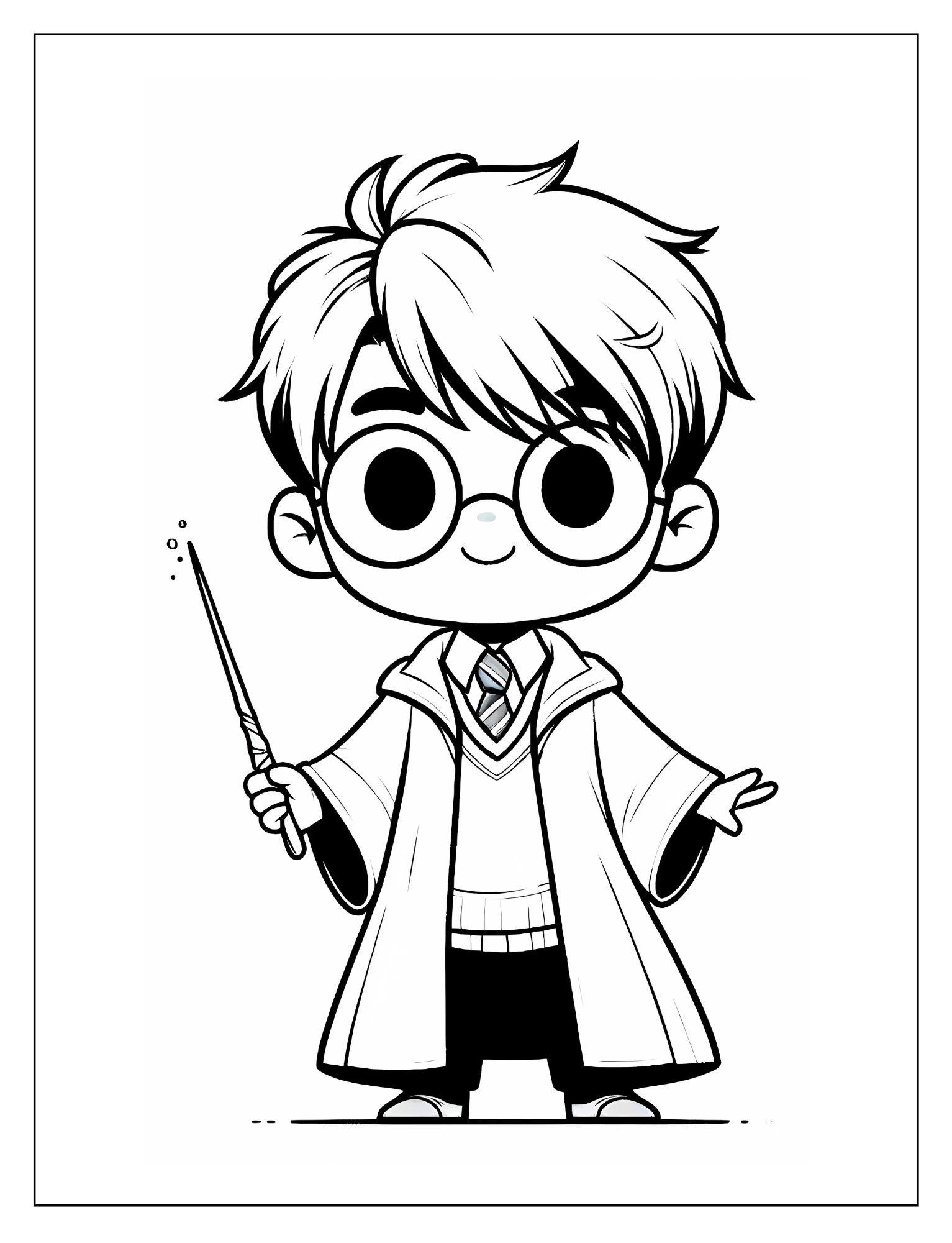 Harry Potter Coloring Pages – 14 Free Printables for Wizards and ...