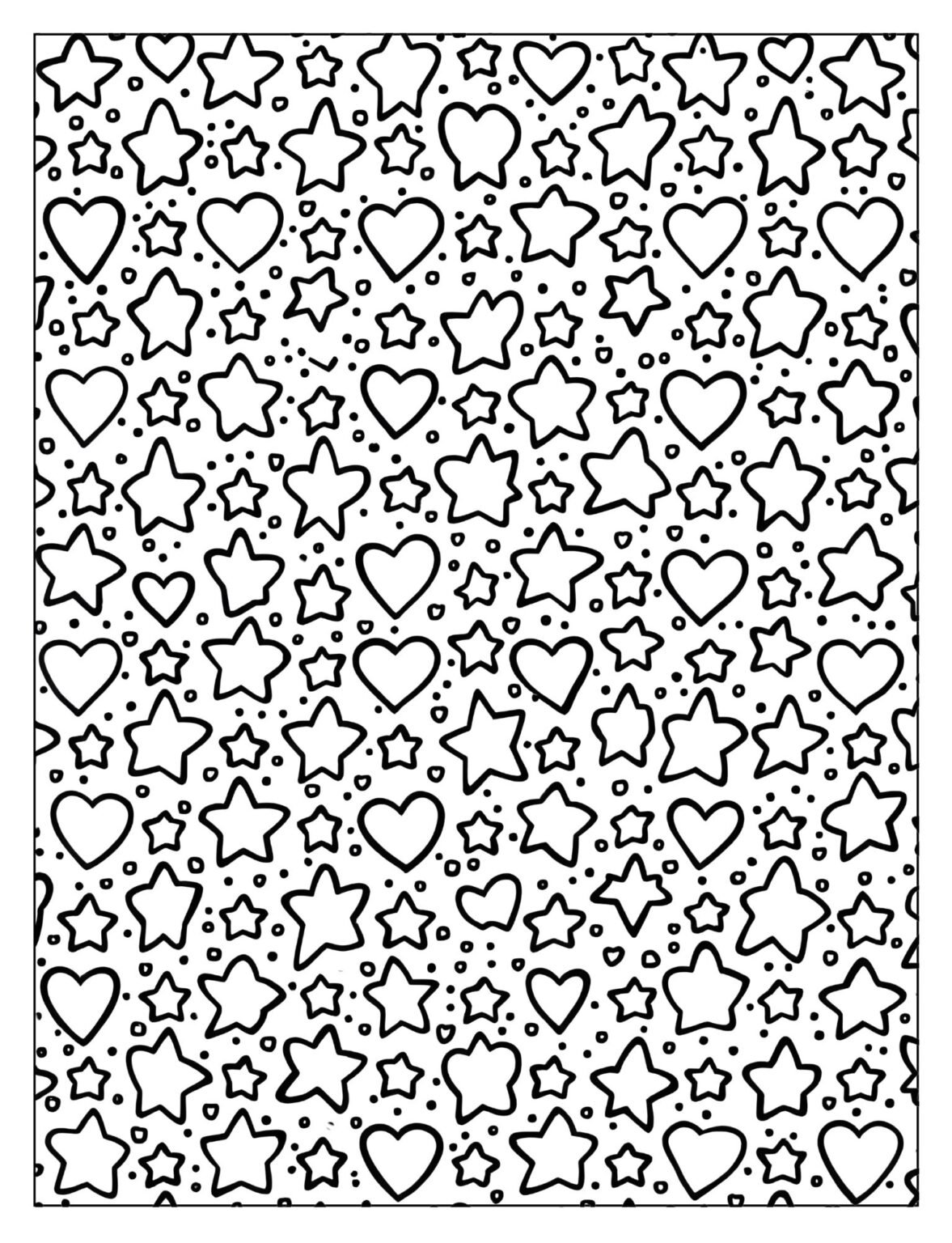 15 Free Small Hearts Coloring Pages (PDF Printables) - Freentable