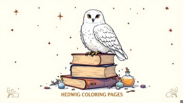 15 Free Hedwig Coloring Pages (PDF Printables) - Freentable