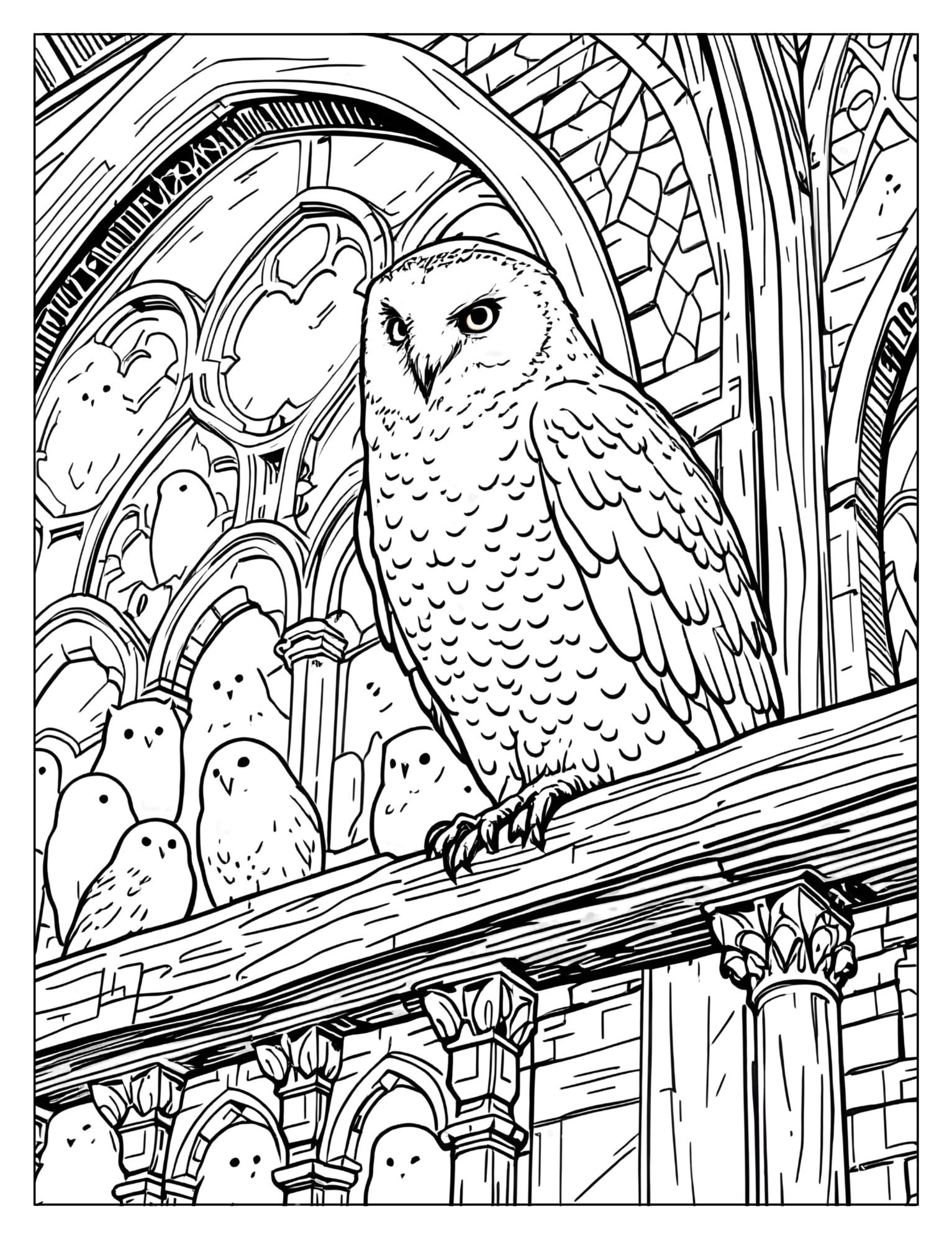 15 Free Hedwig Coloring Pages (PDF Printables) - Freentable