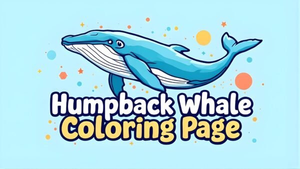 15 Free Humpback Whale Coloring Pages (PDF Printables) - Freentable