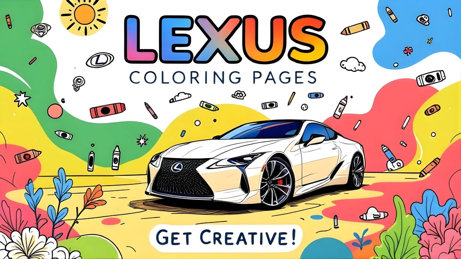 15 Free Lexus Coloring Pages (PDF Printables) - Freentable