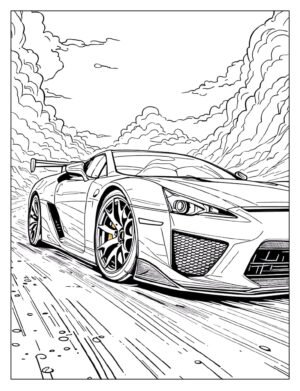 15 Free Lexus Coloring Pages (PDF Printables) - Freentable