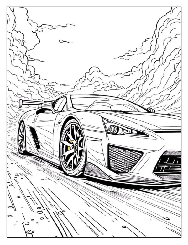 15 Free Lexus Coloring Pages (PDF Printables) - Freentable