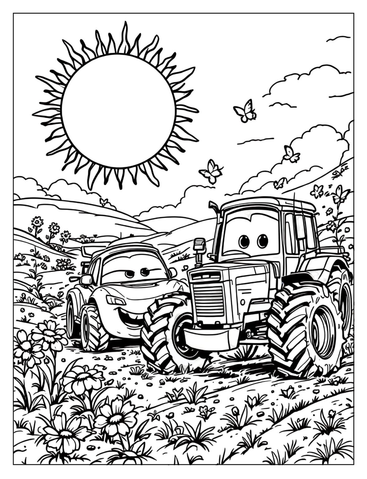15 Lightning McQueen Coloring Pages (Free PDF Printables) - Freentable