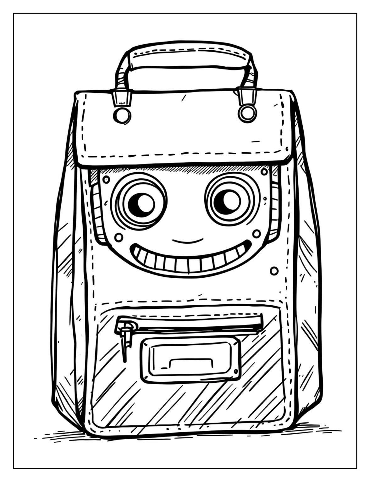 15 Free Lunch Bag Coloring Pages (PDF Printables) - Freentable