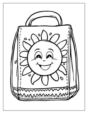 15 Free Lunch Bag Coloring Pages (PDF Printables) - Freentable