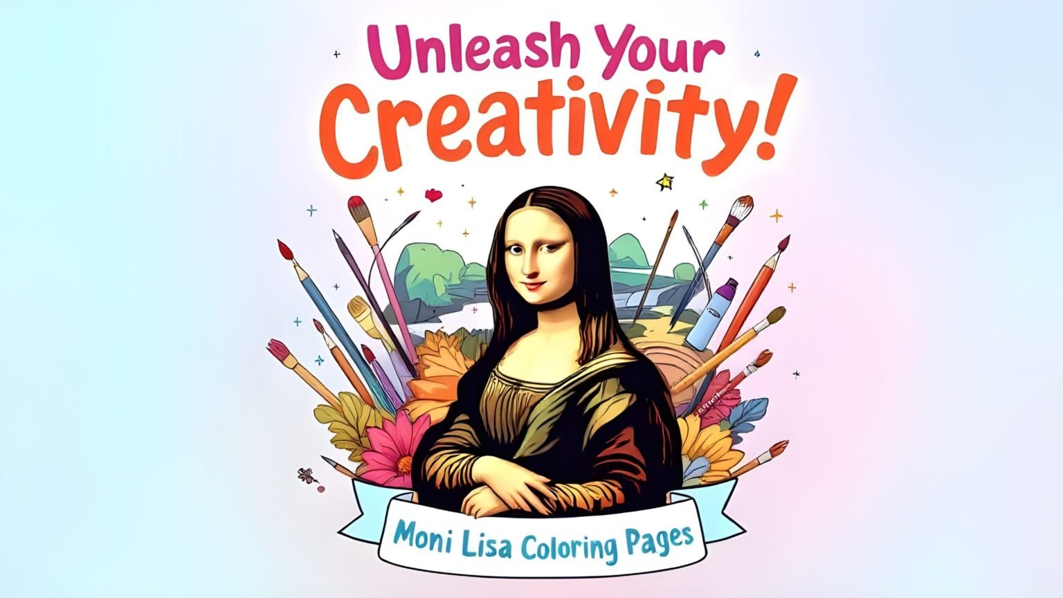 15 Free Mona Lisa Coloring Pages (PDF Printables) - Freentable