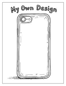 15 Free Phone Case Coloring Pages (PDF Printables) - Freentable