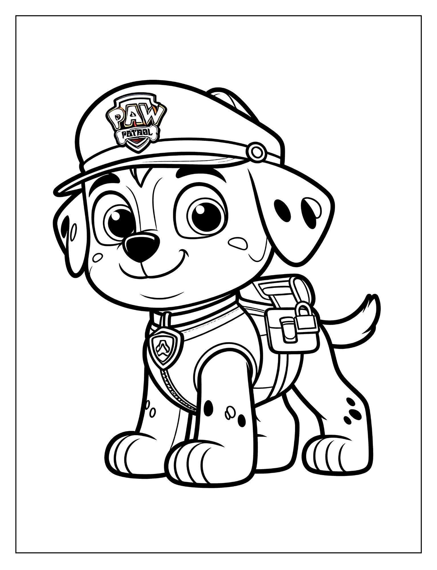 16 Paw Patrol Coloring Pages [Free PDF Printables] - Freentable