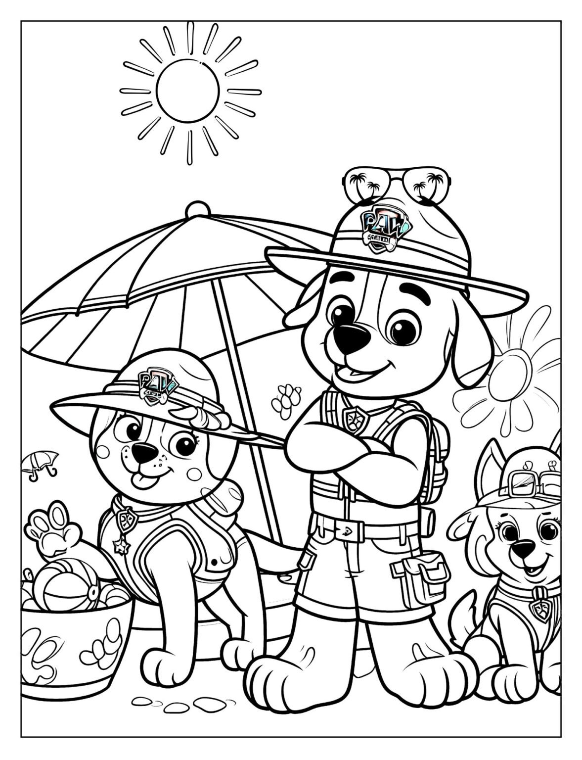 16 Paw Patrol Coloring Pages [Free PDF Printables] - Freentable