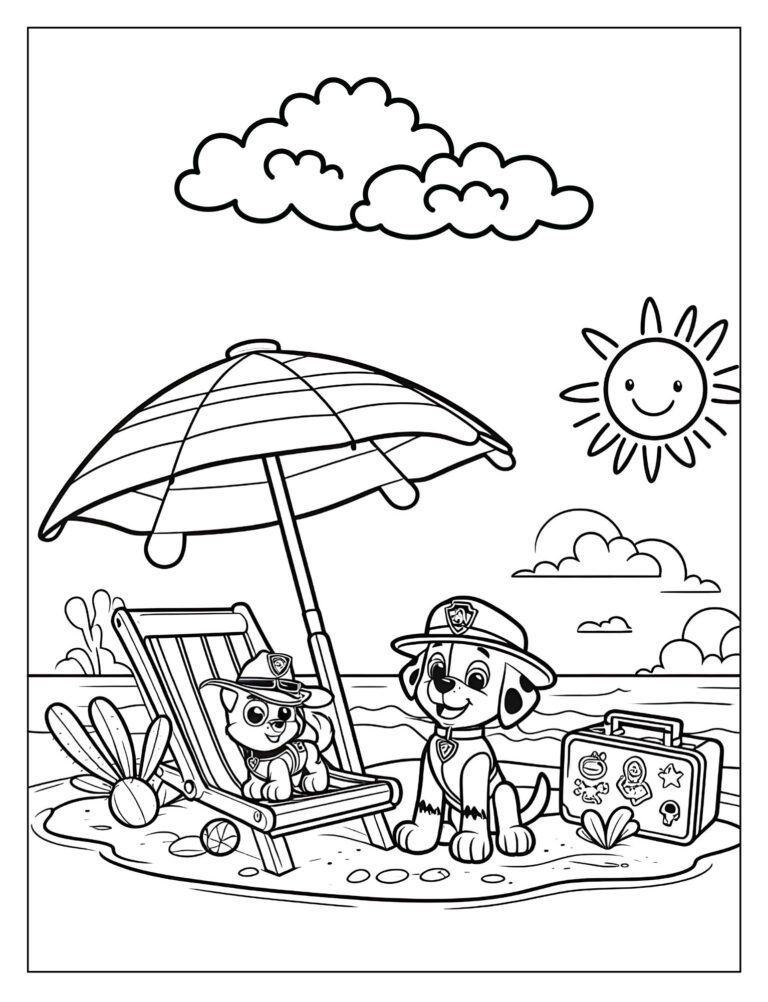 16 Paw Patrol Coloring Pages [Free PDF Printables] - Freentable