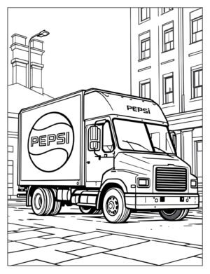 15 Free Pepsi Coloring Pages (PDF Printables) - Freentable