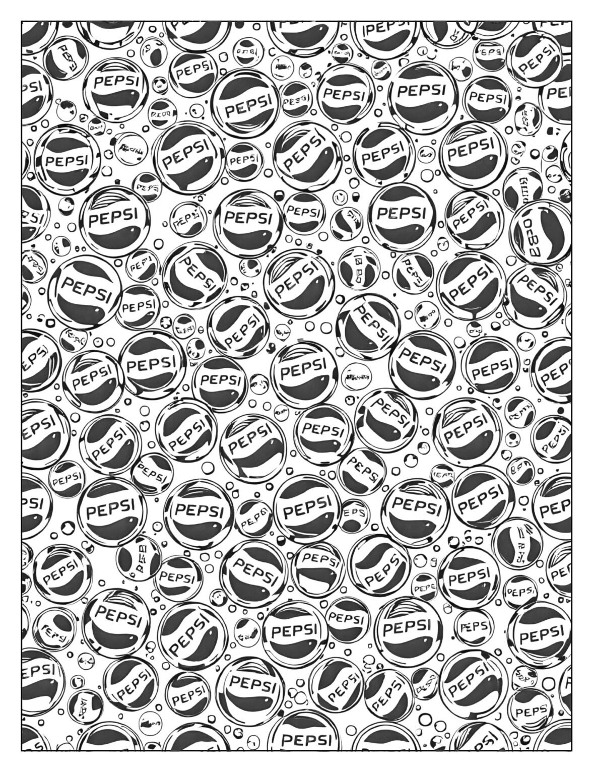 15 Free Pepsi Coloring Pages (PDF Printables) - Freentable