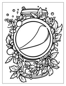 15 Free Pepsi Coloring Pages (PDF Printables) - Freentable
