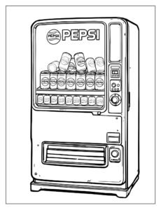 15 Free Pepsi Coloring Pages (PDF Printables) - Freentable