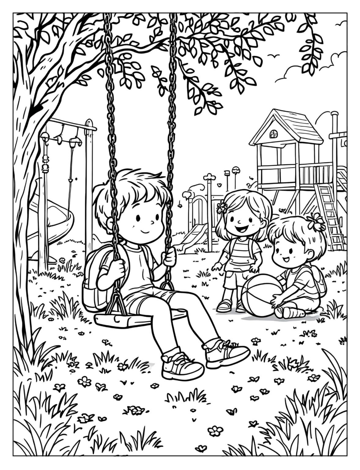 15 First Grade Coloring Pages (Free PDF Printables) - Freentable