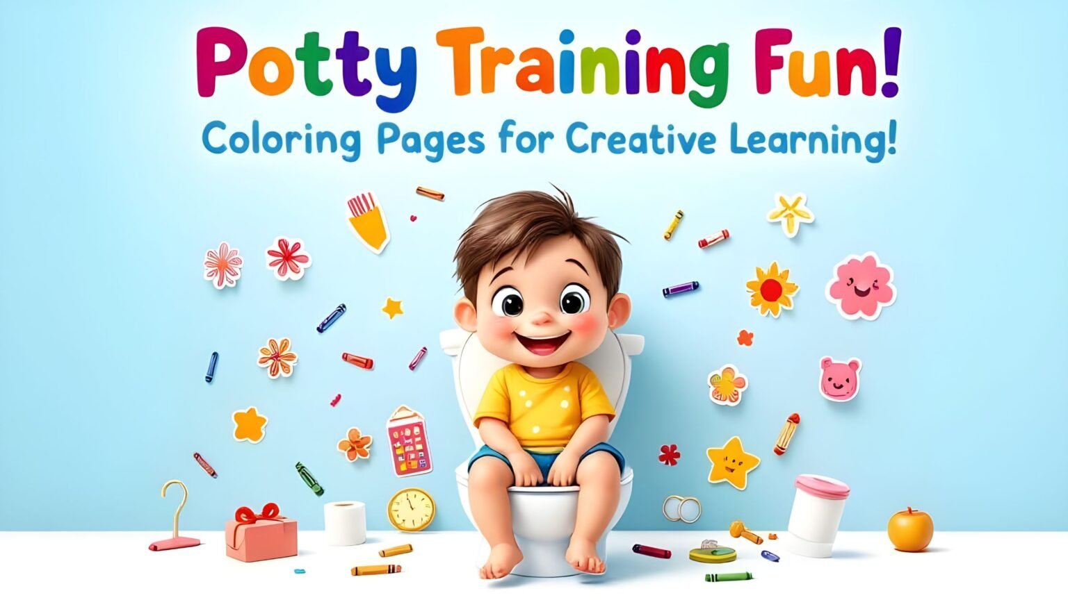 15 Free Potty Training Coloring Pages (PDF Printables) - Freentable