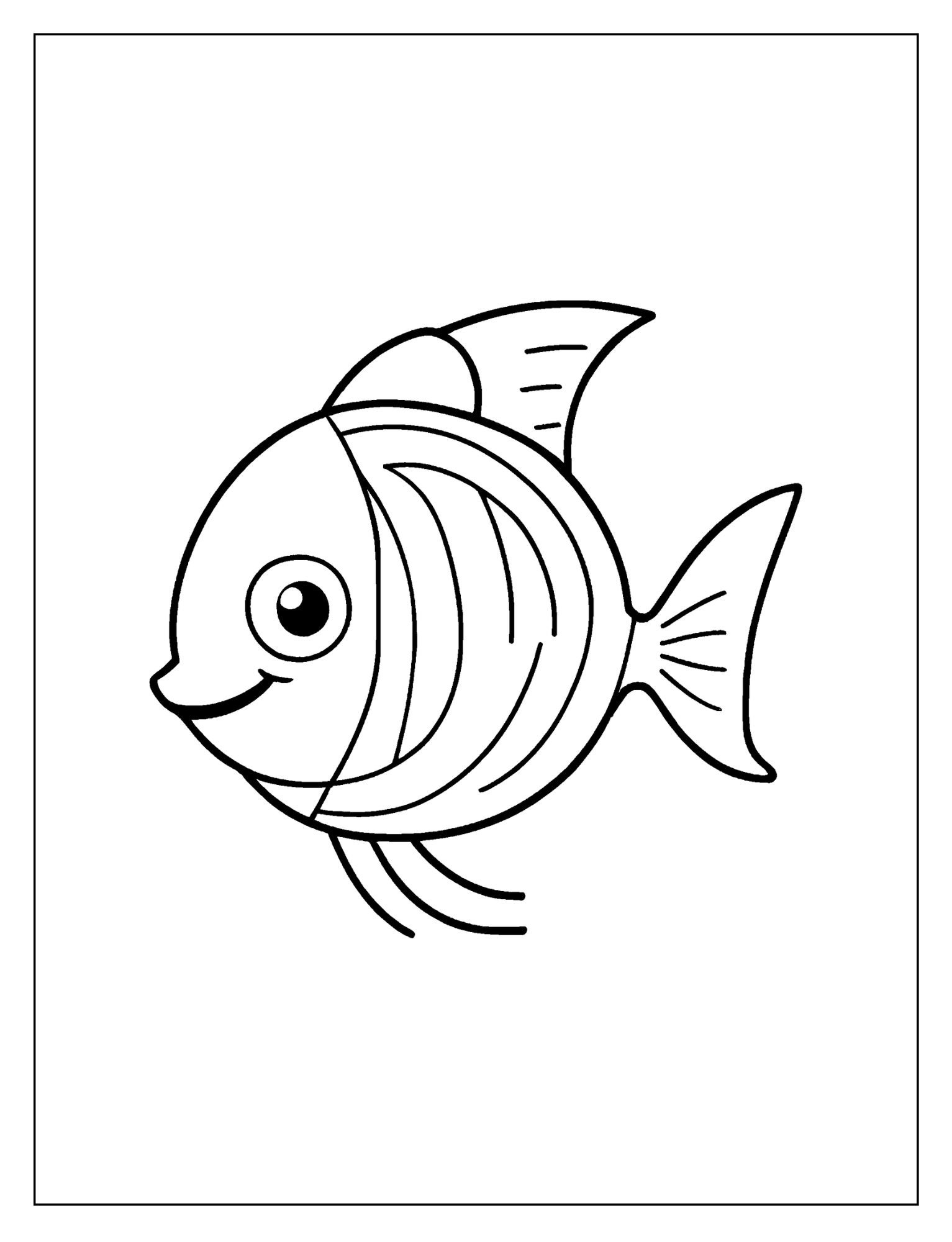 20 Rainbow Fish Coloring Pages (Free PDF Printables) - Freentable