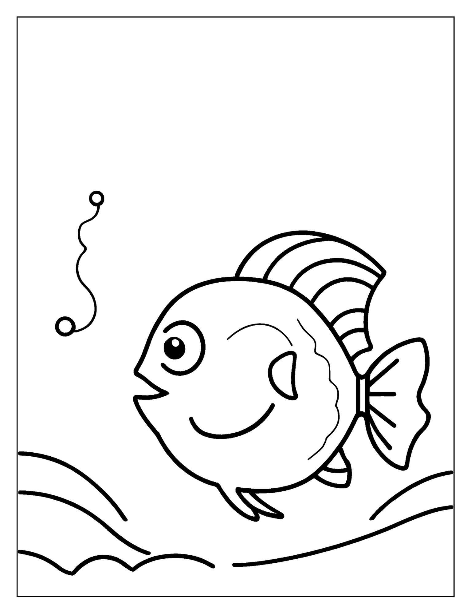 20 Rainbow Fish Coloring Pages (Free PDF Printables) - Freentable