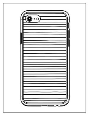 15 Free Phone Case Coloring Pages (PDF Printables) - Freentable