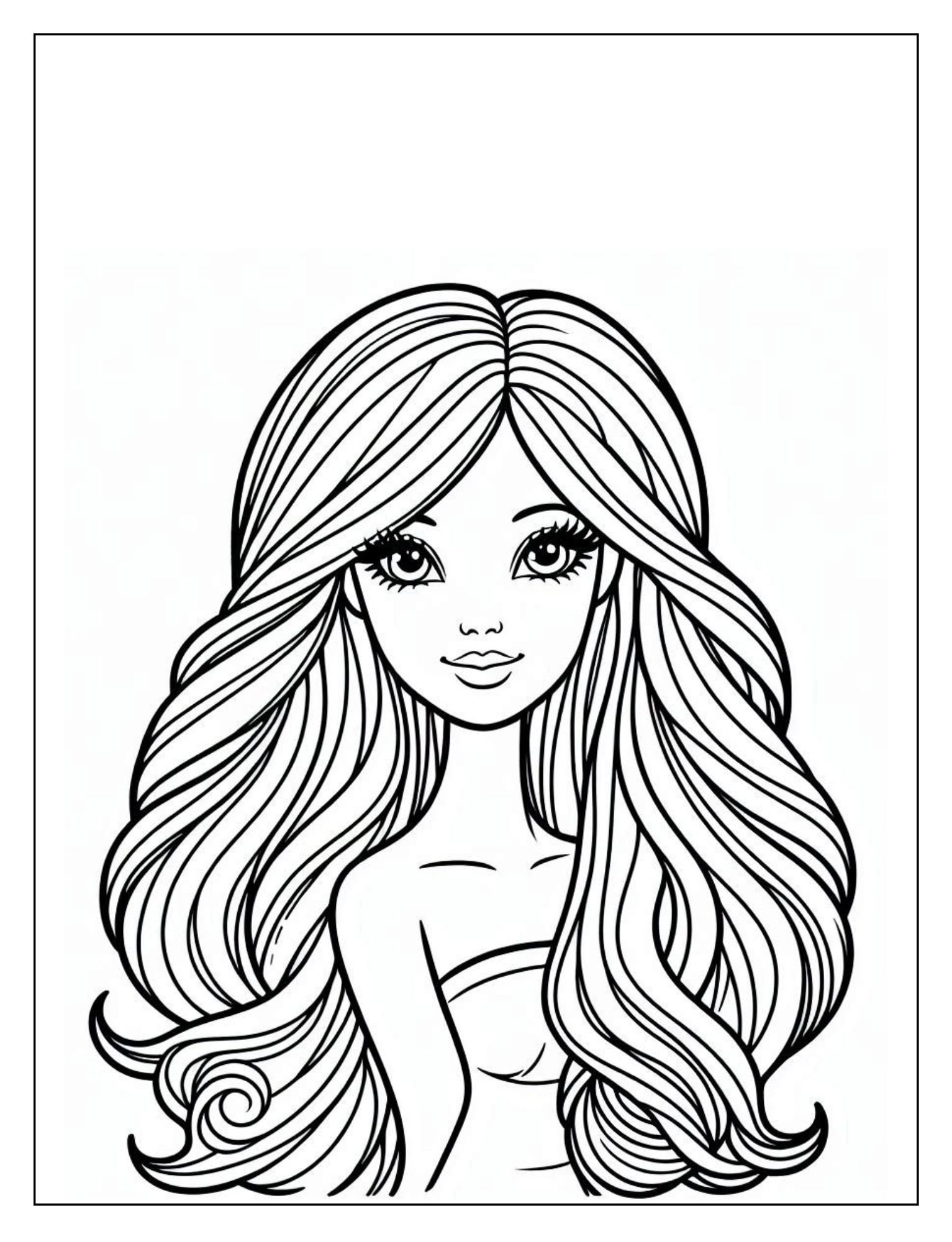Barbie Coloring Pages: 15 Fun Pages to Download and Print for Free ...