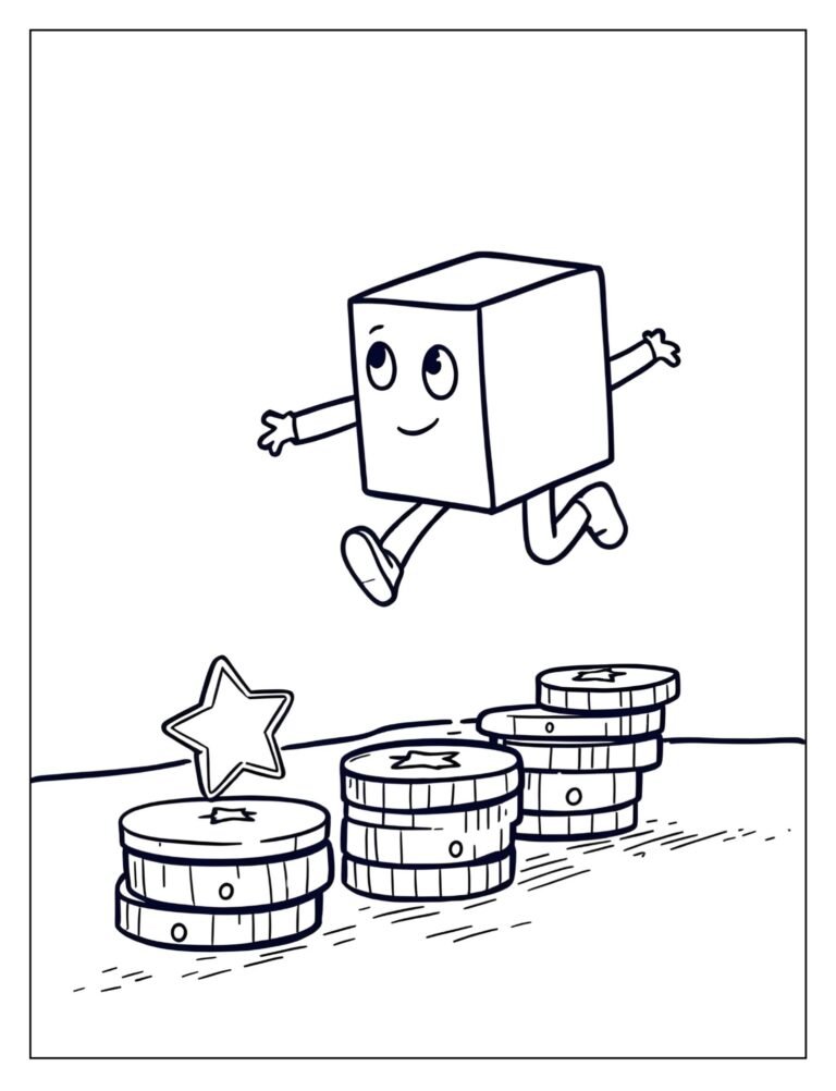 15 Free Geometry Dash Coloring Pages (PDF Printables) - Freentable