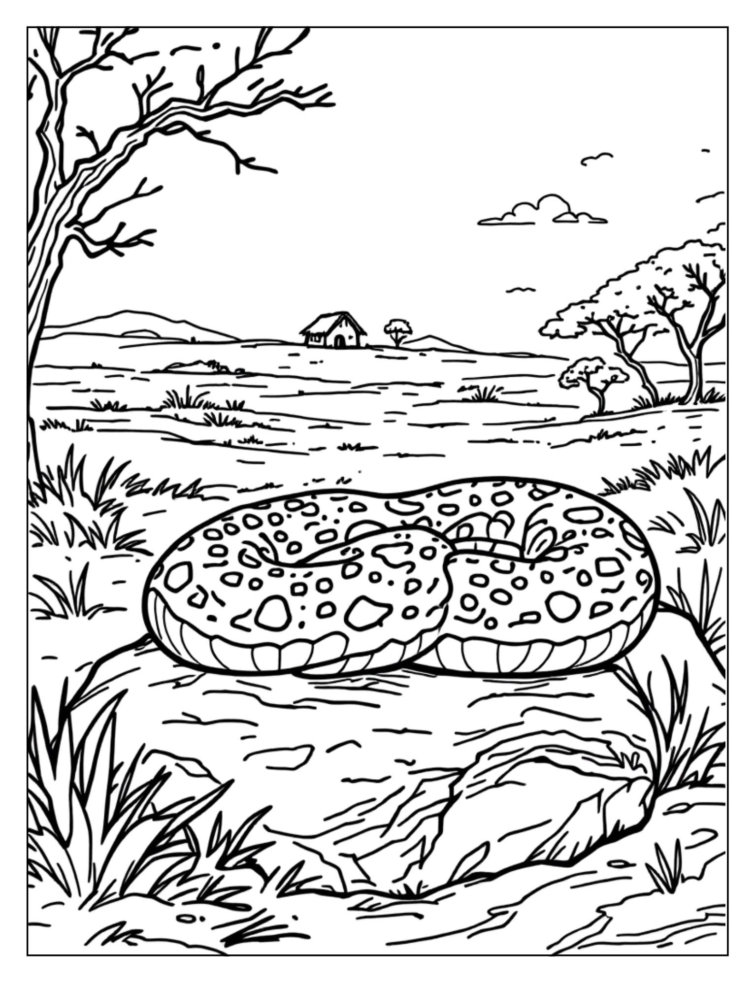 15 Free Ball Python Coloring Pages (PDF Printables) - Freentable
