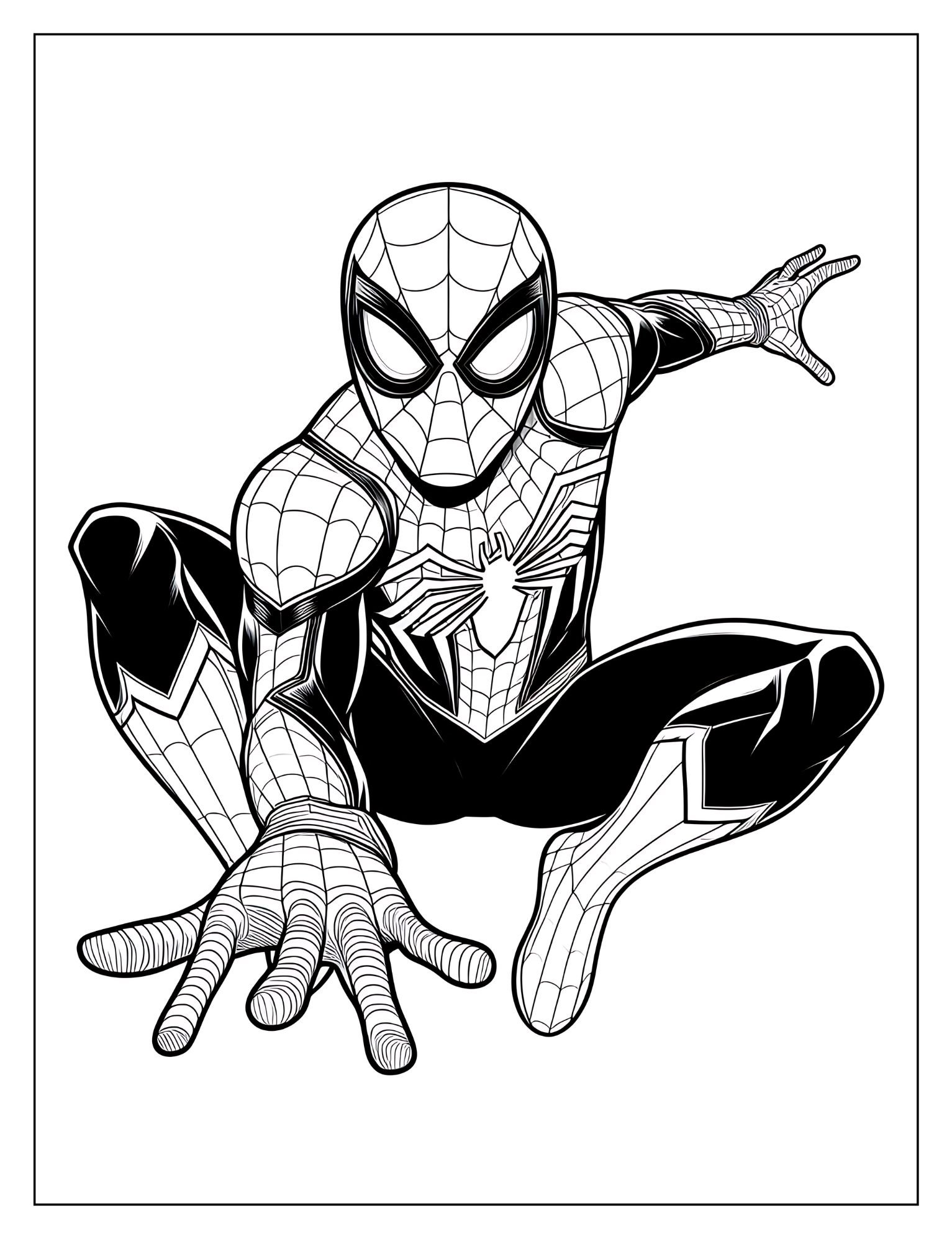 16 Spiderman Coloring Pages (Free PDF Printables) - Freentable